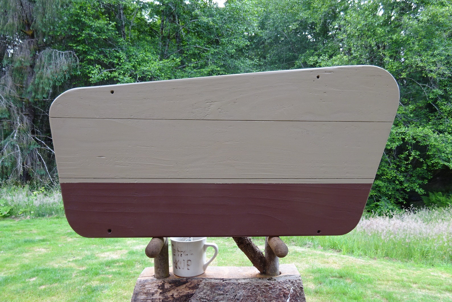 Memorial With School Name Sign Forest Service Park Style Trail - Etsy