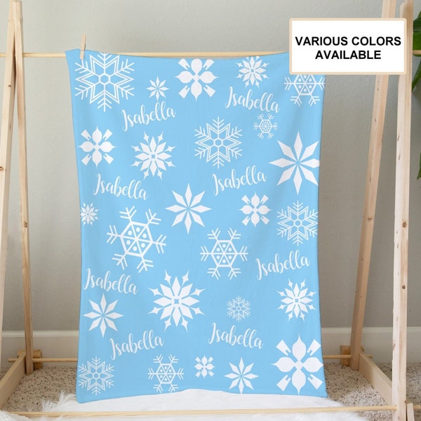 Snowflake Blanket - Etsy
