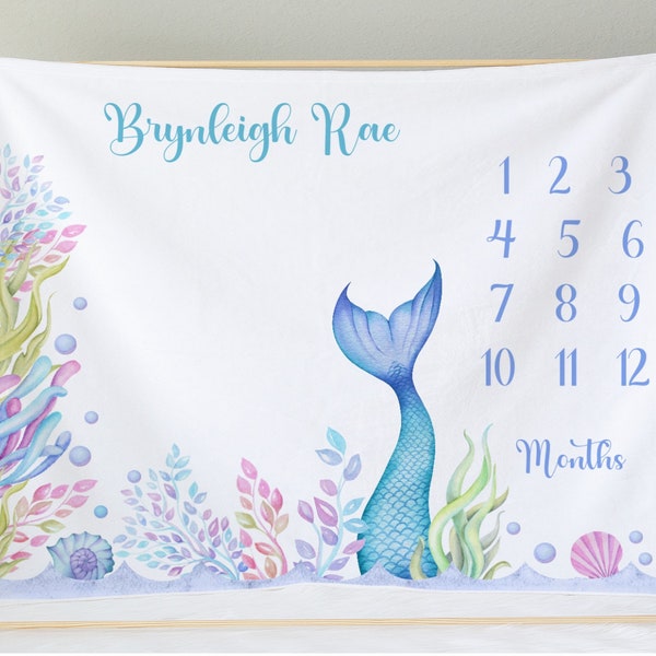Mermaid Nursery Bedding - Etsy