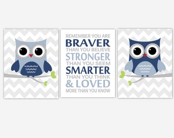 Owl Decor Nursery | Etsy