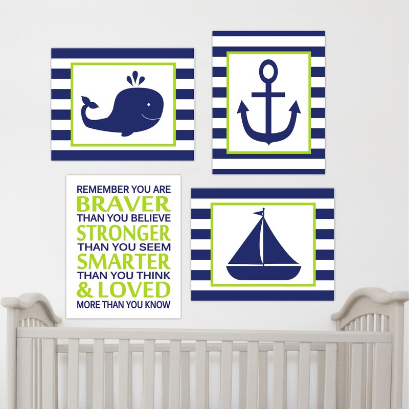 Navy Blue Lime Green - Etsy