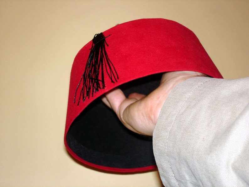 Doctor Who Fez Hat Fezzes Are Cool Eleventh Doctor Fez | Etsy