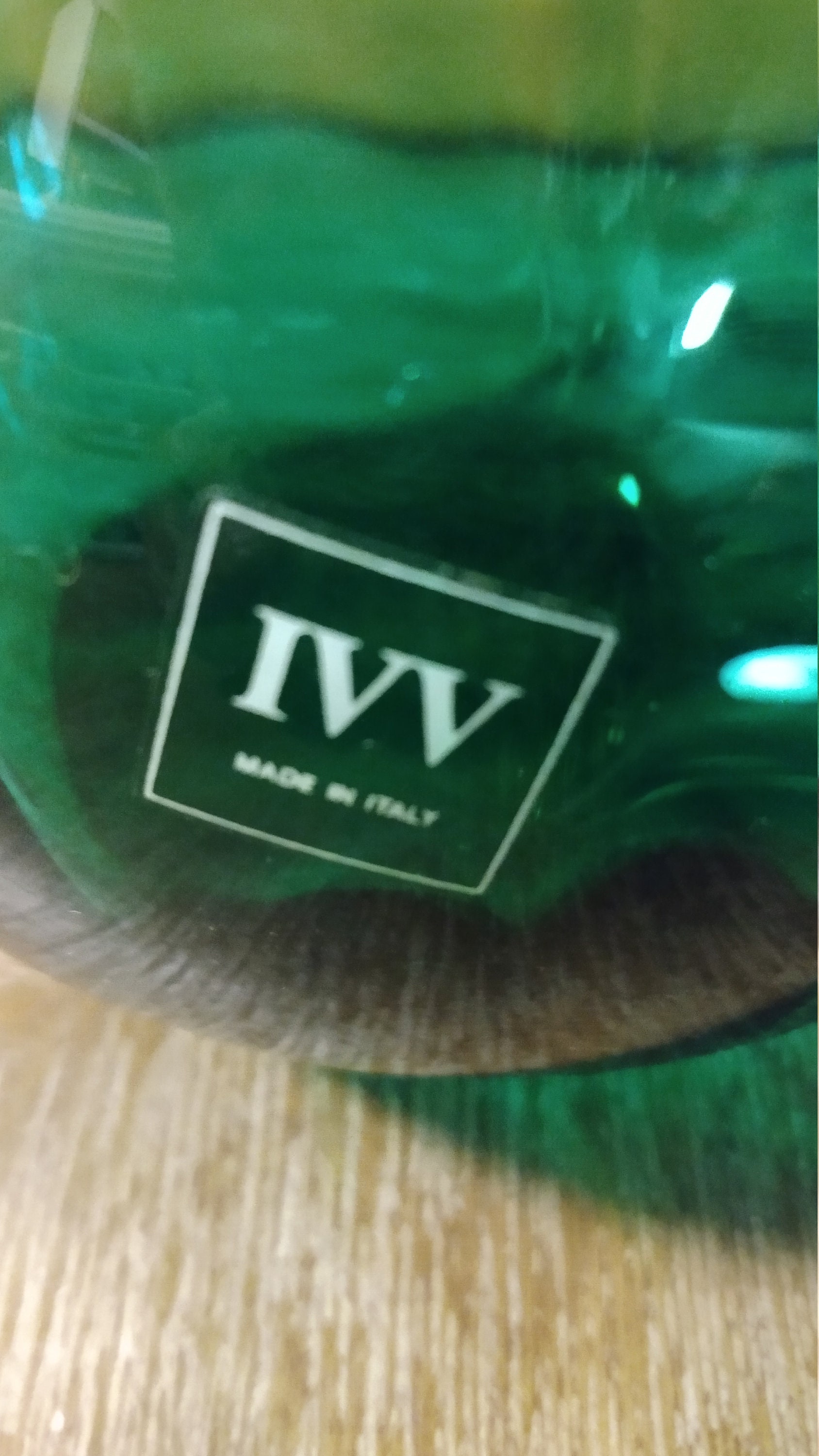 IVV Vase Made in Italy, Green - Etsy