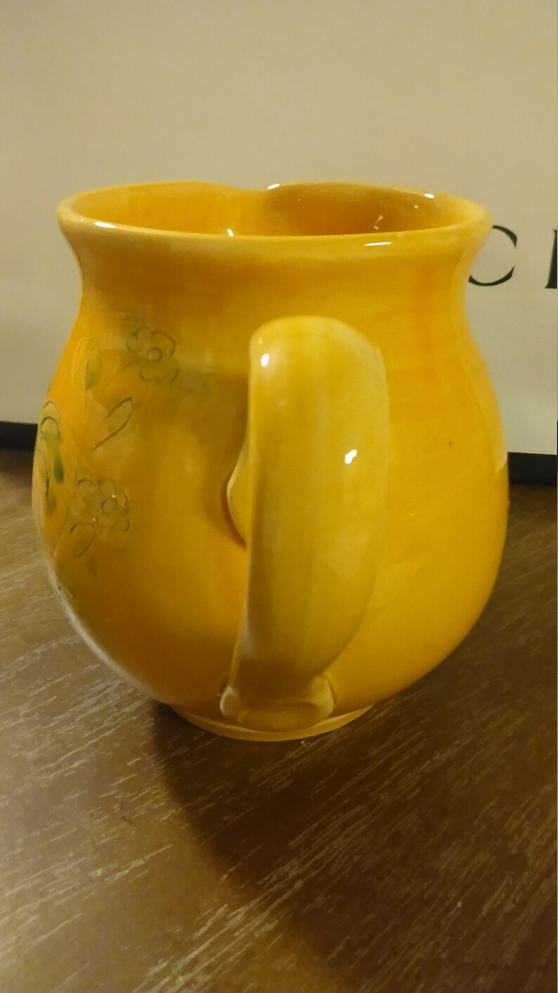 Ceramiche Virginia Custard Pitcher, Made in Italy - Etsy
