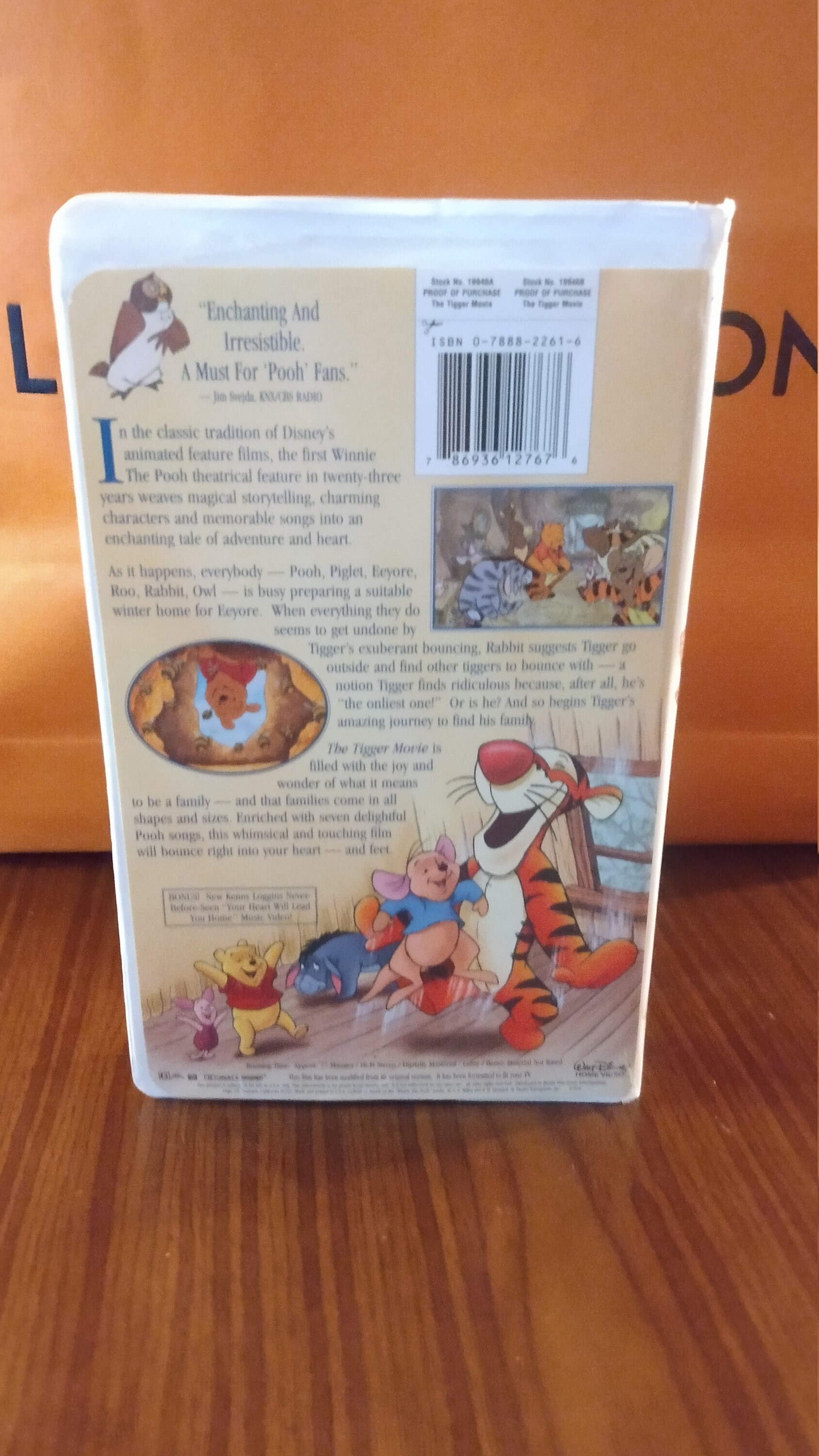 Disney the Tigger Movie Vhs - Etsy