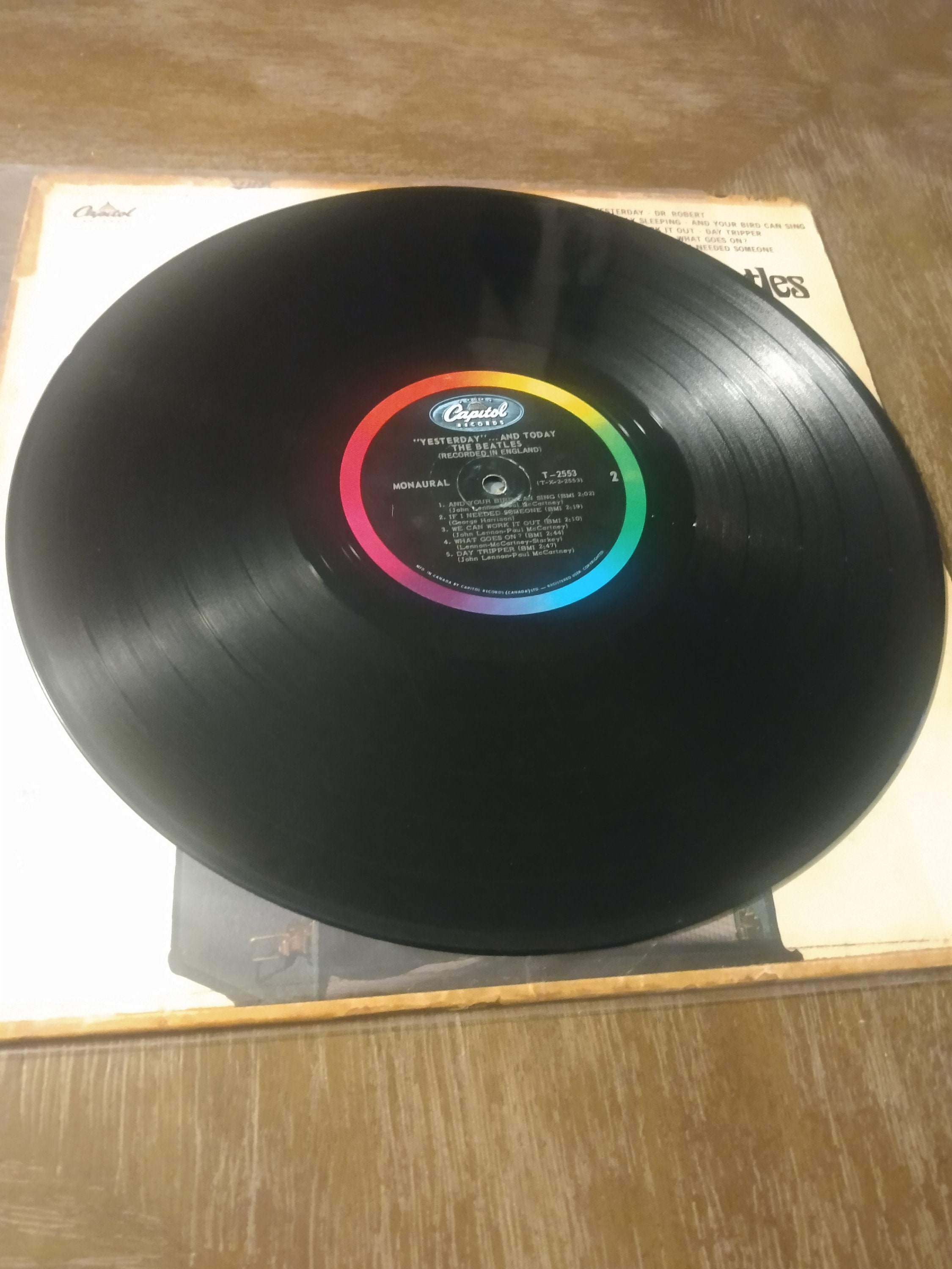 The Beatles Yesterday and Today Album 3rd State Butcher Cover - Etsy