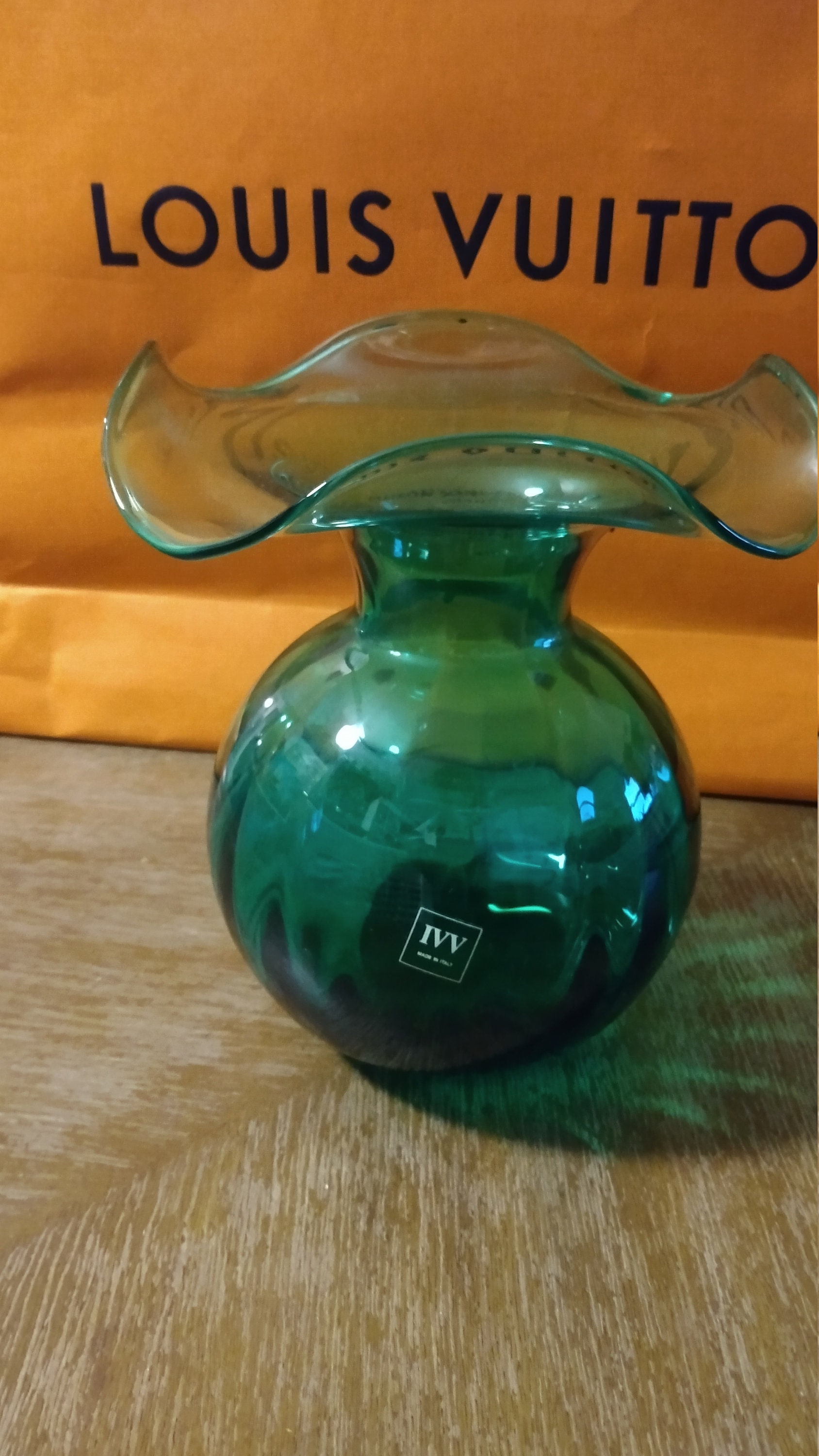 IVV Vase Made in Italy, Green - Etsy