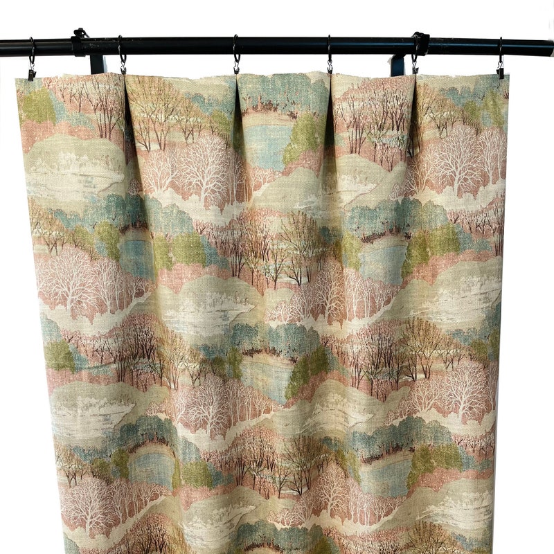 Dusty Rose Curtains - Etsy