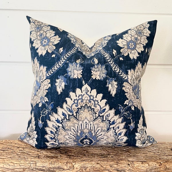 Navy Blue Pillows - Etsy