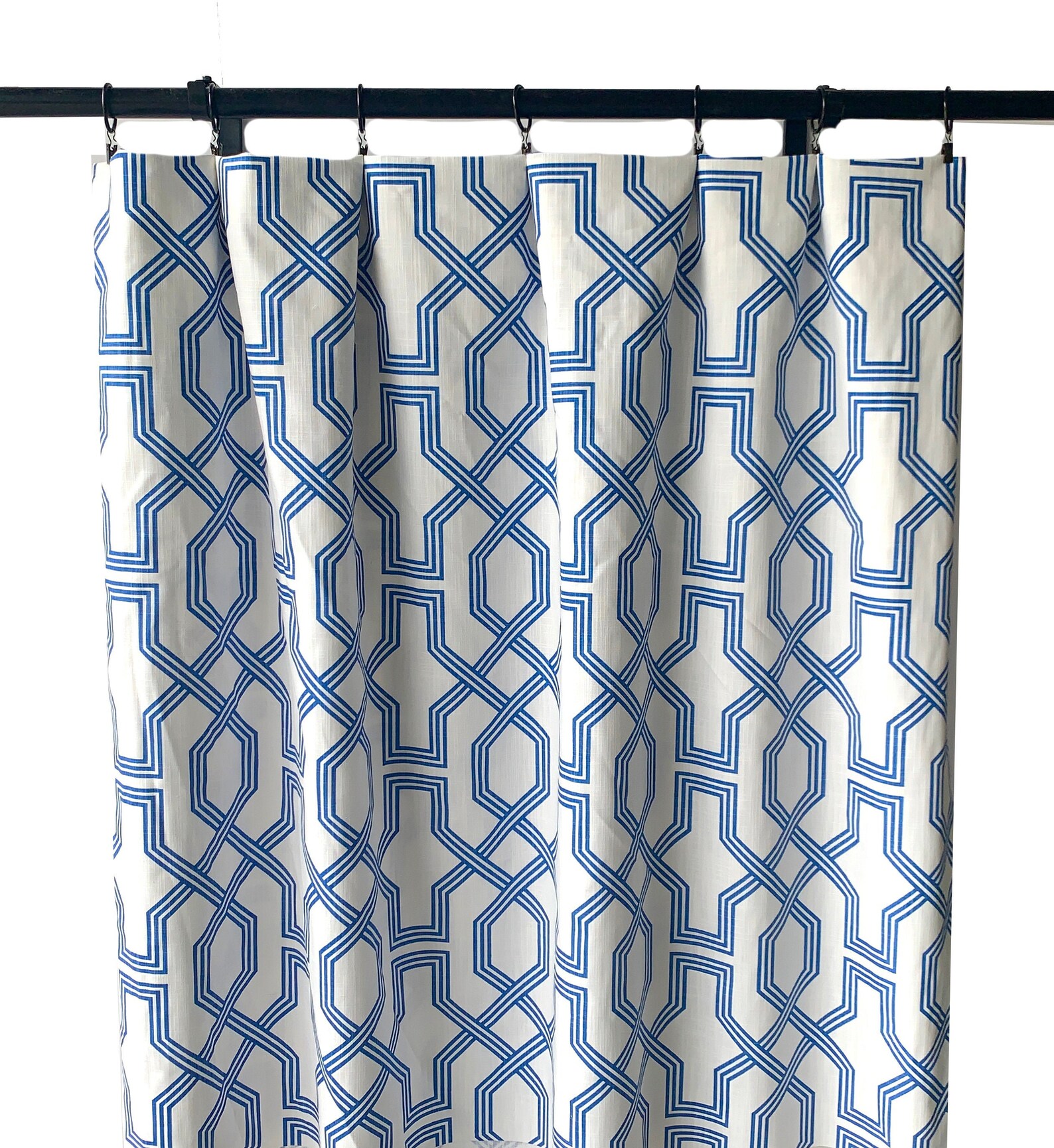 Scott Living Curtains Royal Blue Curtains 2 Curtain Panels - Etsy