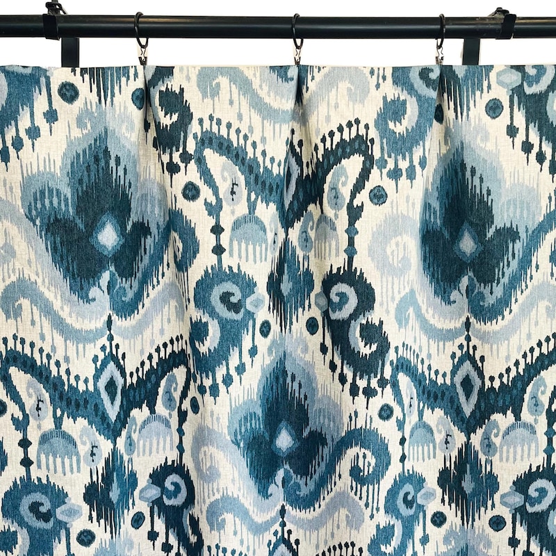 Grey Damask Curtains - Etsy