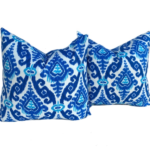Cobalt Blue Pillows - Etsy