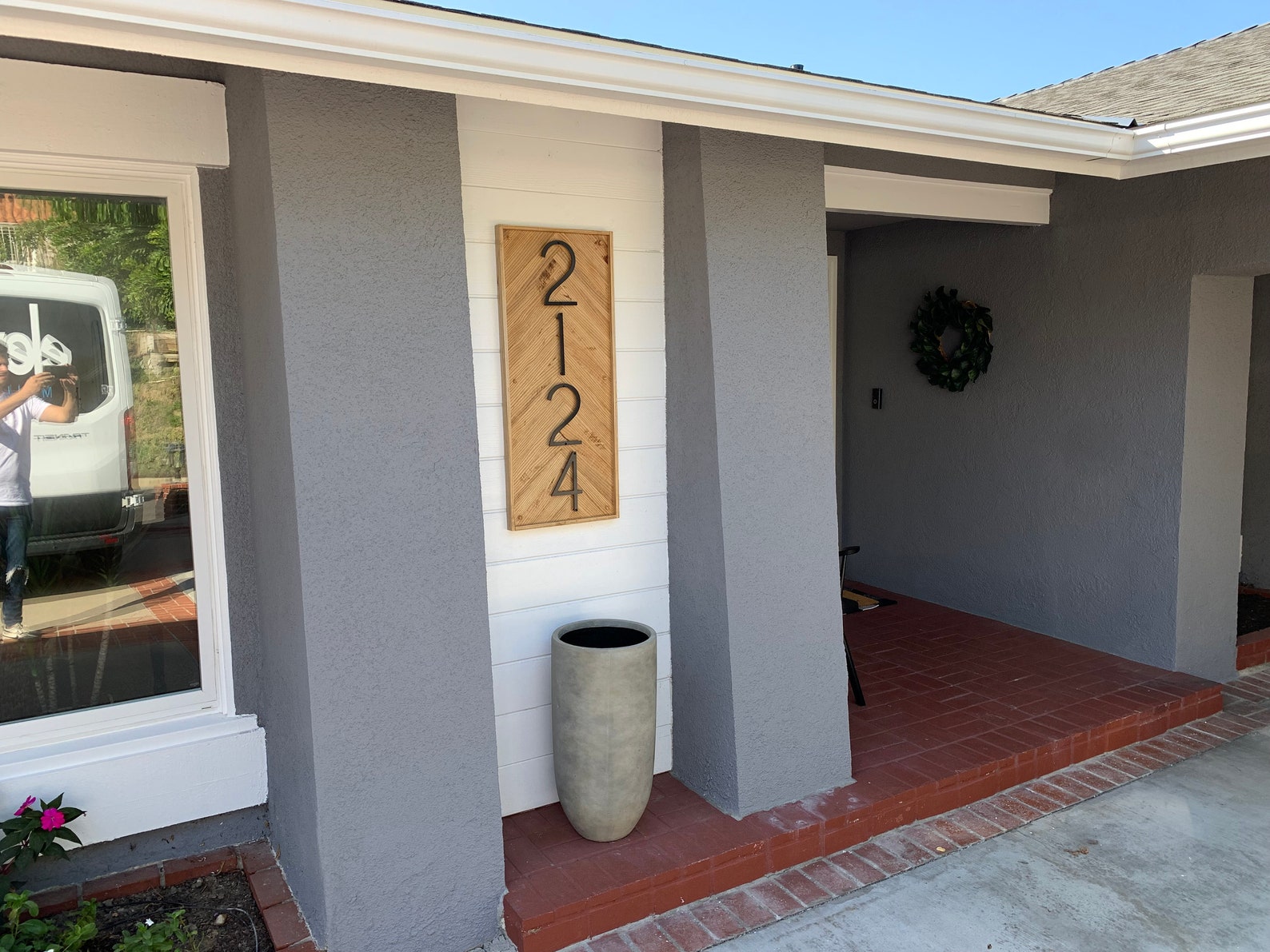 Extra Large Outdoor House Number Wall Art, Number Sign, Address Sign ...