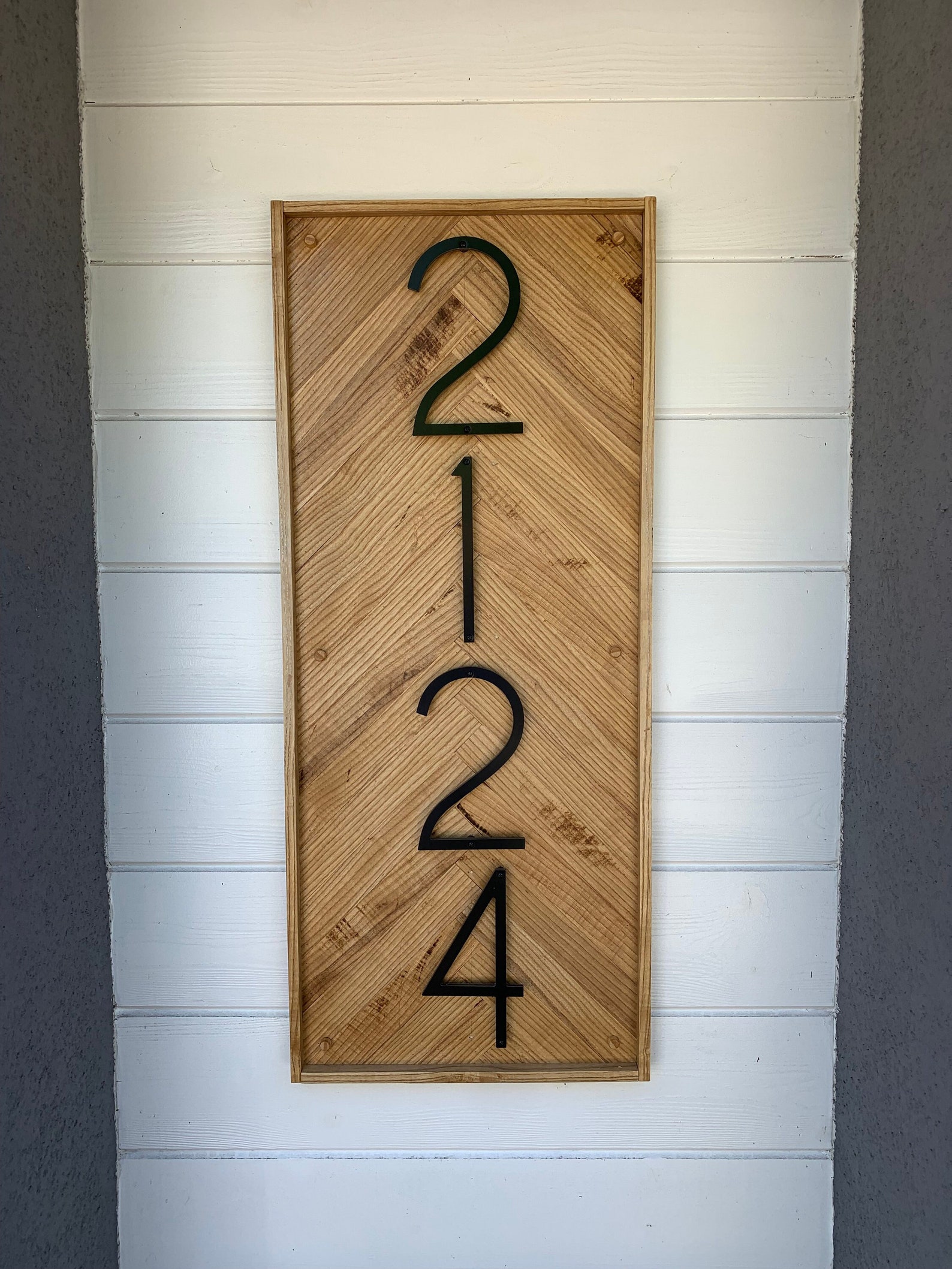 Extra Large Outdoor House Number Wall Art, Number Sign, Address Sign ...