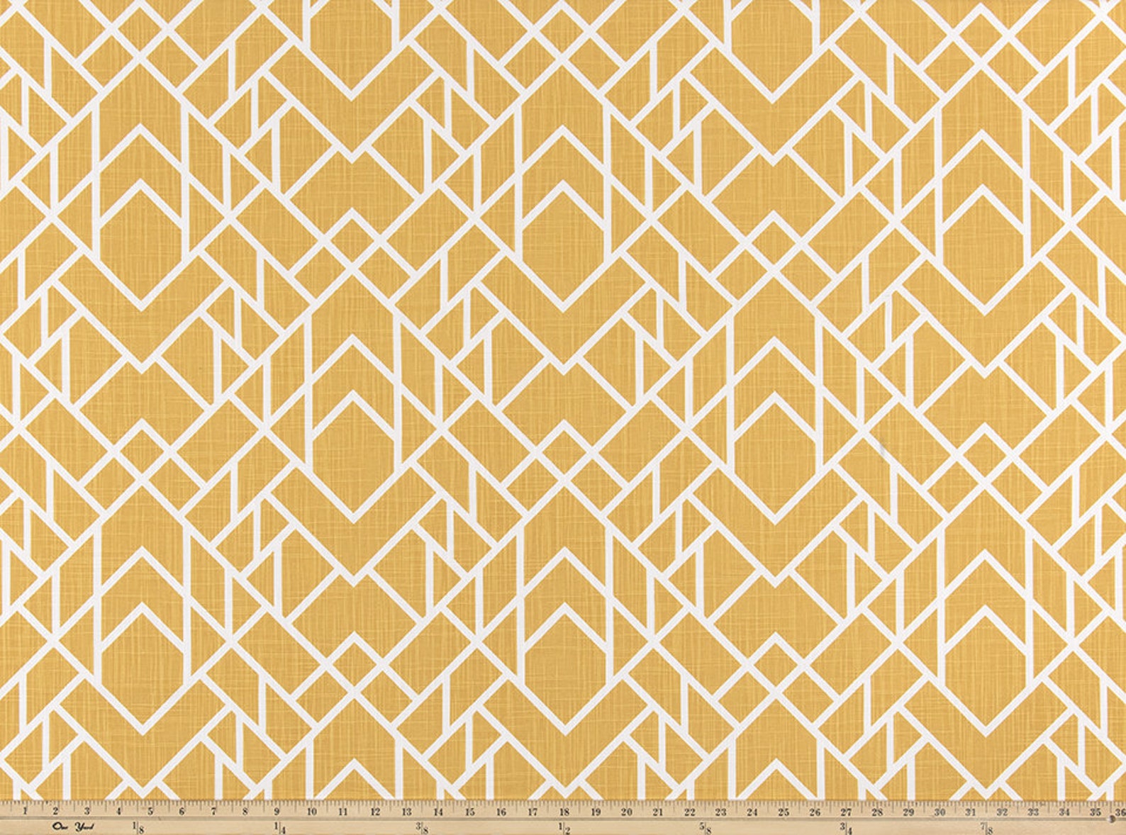 Mustard Yellow Curtains, Yellow Checkered Curtain, 2 Curtain Panels ...