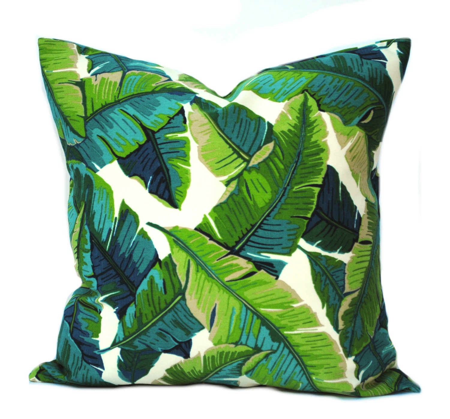 Two High Quality Outdoor Pillow Covers Palm Tree Pillow | Etsy