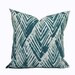 One Quality Cyan Pillow Cover Cushion Decorative Throw - Etsy