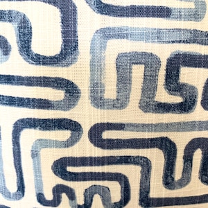 Angela Harris Designer Pillow Covers , Watercolor Indigo Blue Throw ...