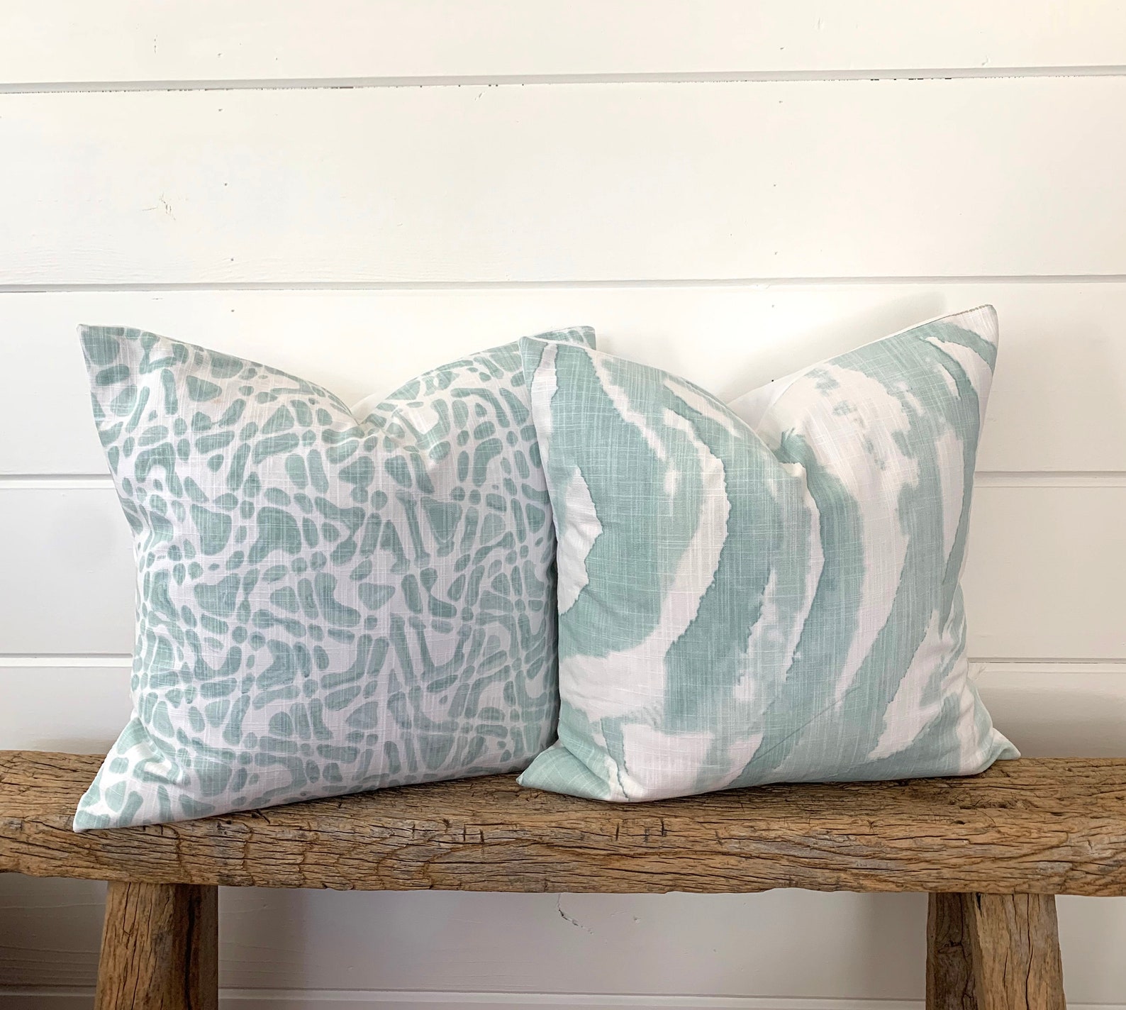 Angela Harris Designer Water Color Pillow Covers , Watercolor Clay Red ...