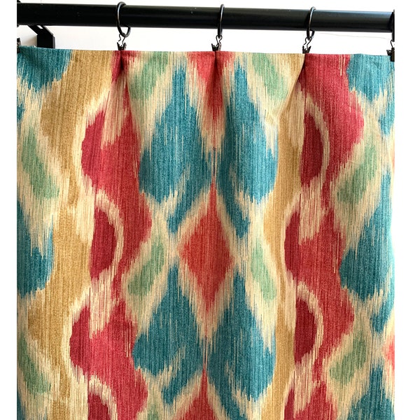 Multi Color Curtains - Etsy