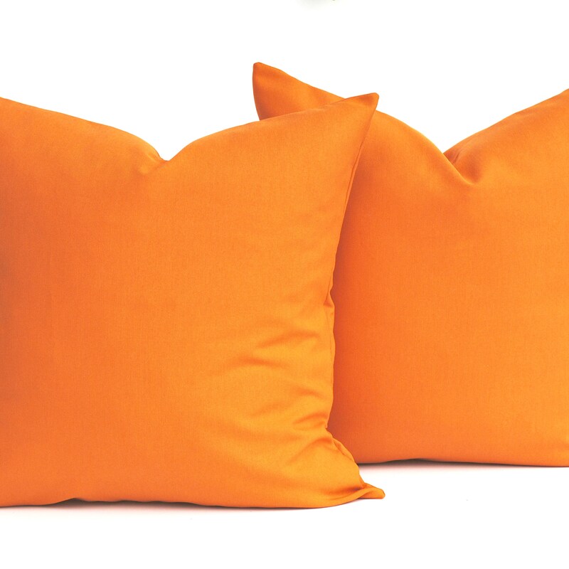 Orange Throw Pillow - Etsy