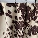 Cow Hide Curtains, Cow Print Curtains, Brown and White Animal Print ...