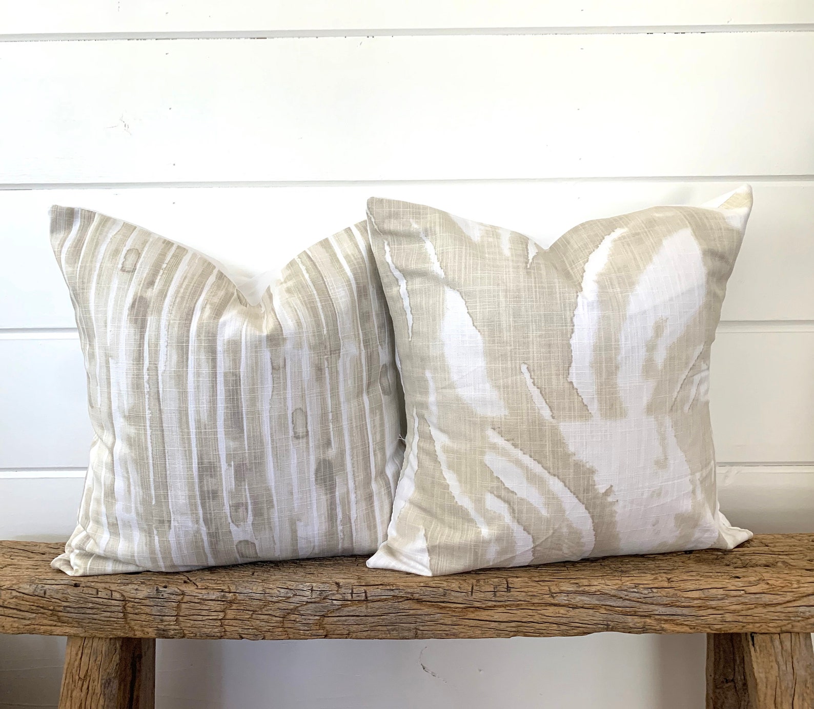 Angela Harris Designer Water Color Pillow Covers , Watercolor Clay Red ...