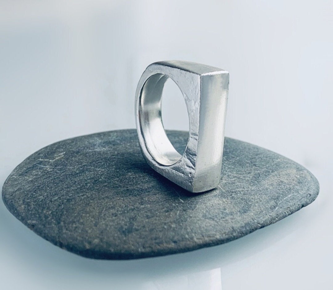 Recycled Sterling Silver Ring - Etsy