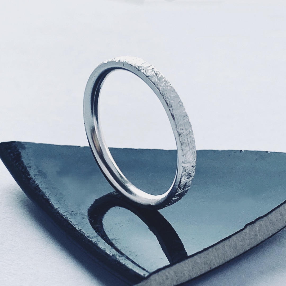 Silver Ring, Sterling Silver Ring, Silver 925 Ring, Silver Scratch Ring ...