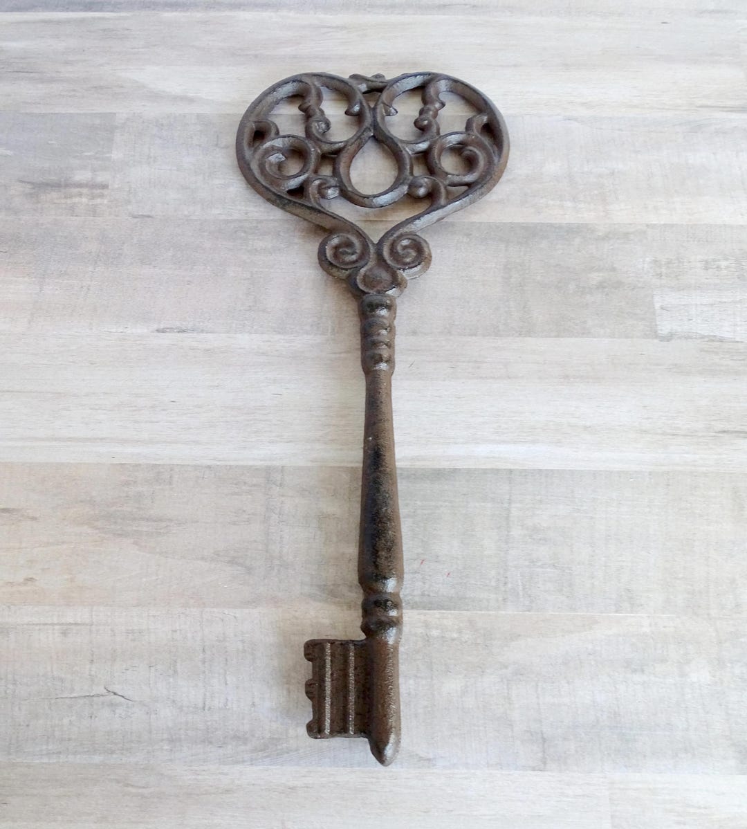 Cast Iron Skeleton Key Large Wall Decor 13 - Etsy