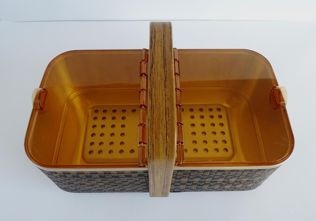 Salton Hot Basket Vintage Bun Warmer Rolls Bread BH-5 Tray Manual ...