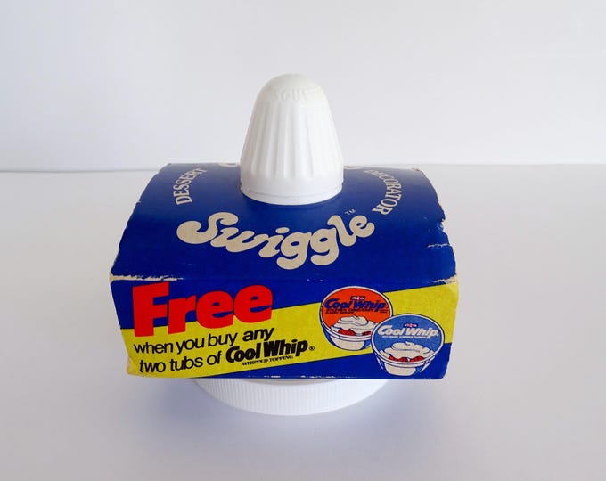Cool Whip Swiggle Cream Dessert Accordion Decorator 1983 - Etsy