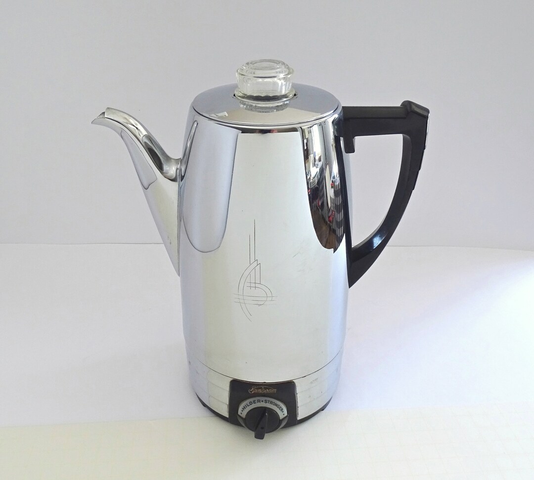 Sunbeam Coffeemaster Electric Percolator Coffee Pot Maker 10 Cup AP10A ...