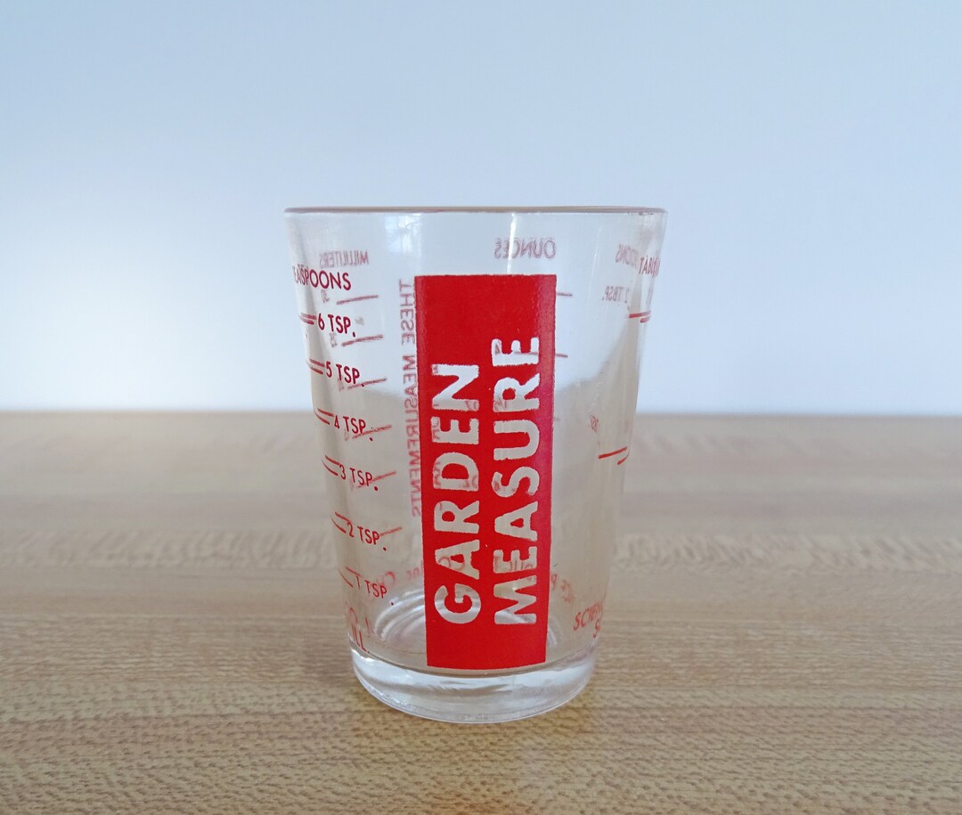 Glass Garden Measure Vintage Science Products 1 Oz - Etsy