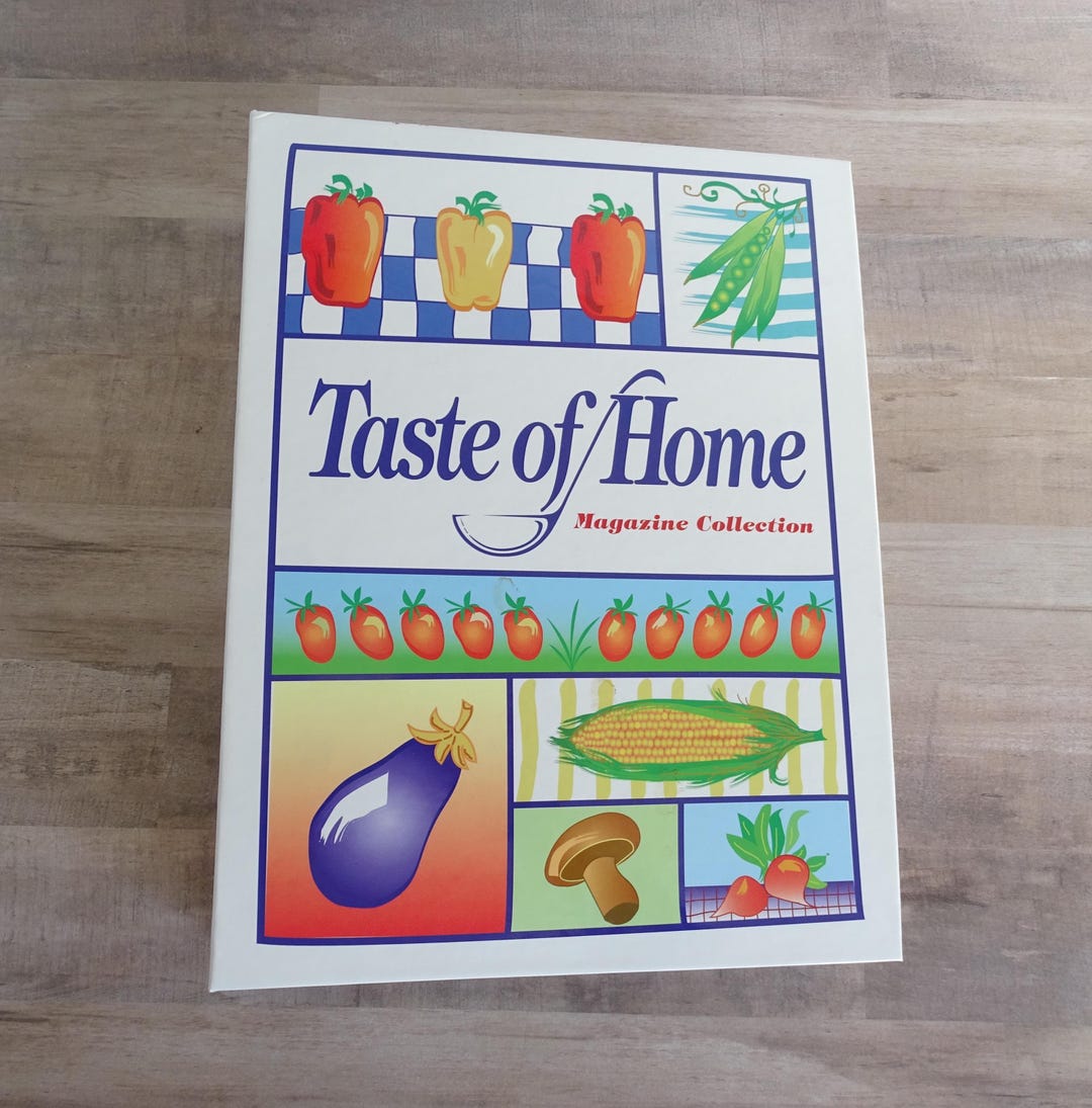 Taste of Home Binder Plus 12 Issues 2002 - 2003 Recipes - Etsy