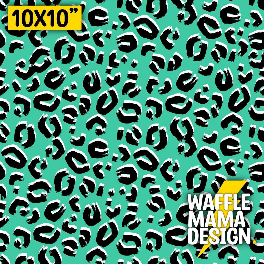 Set of 5 Painted Leopard Prints - Non Exclusive Seamless Pattern 5 ...