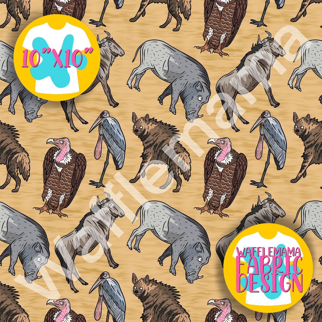 Non Exclusive Set of 5 Ugly Five, Seamless Pattern - 5 Colourways ...