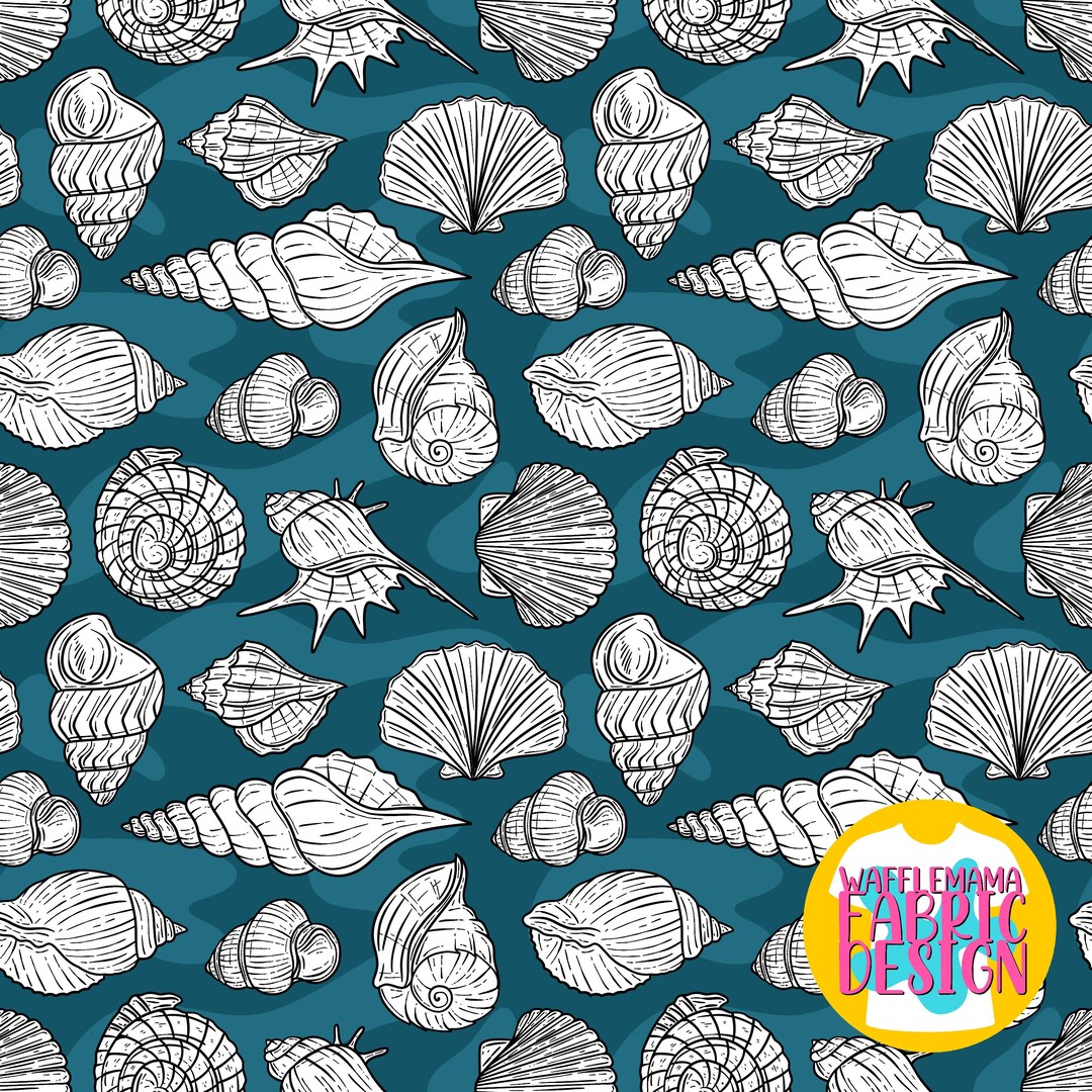 Non Exclusive Camo Shells, Seamless Pattern in 5 Colourways, Digital ...