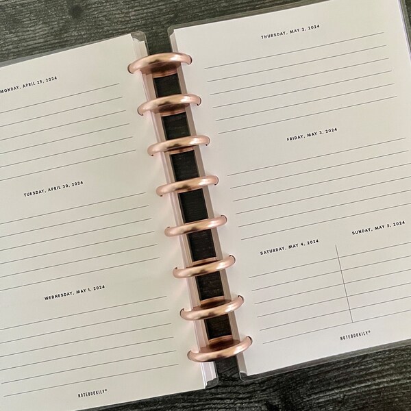 Discbound Planner - Etsy