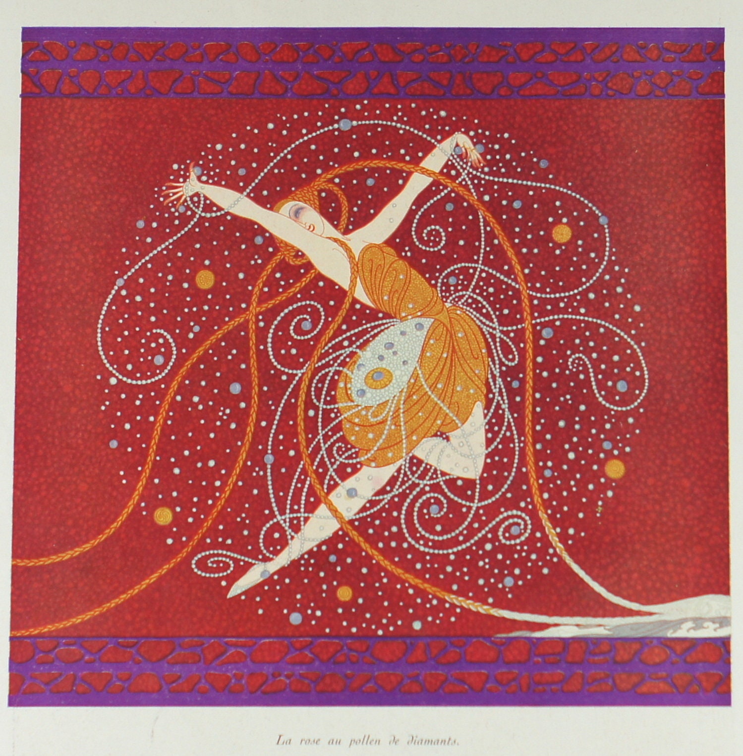 Original Full Color Art Deco Print Images by Erte 1926 French ...