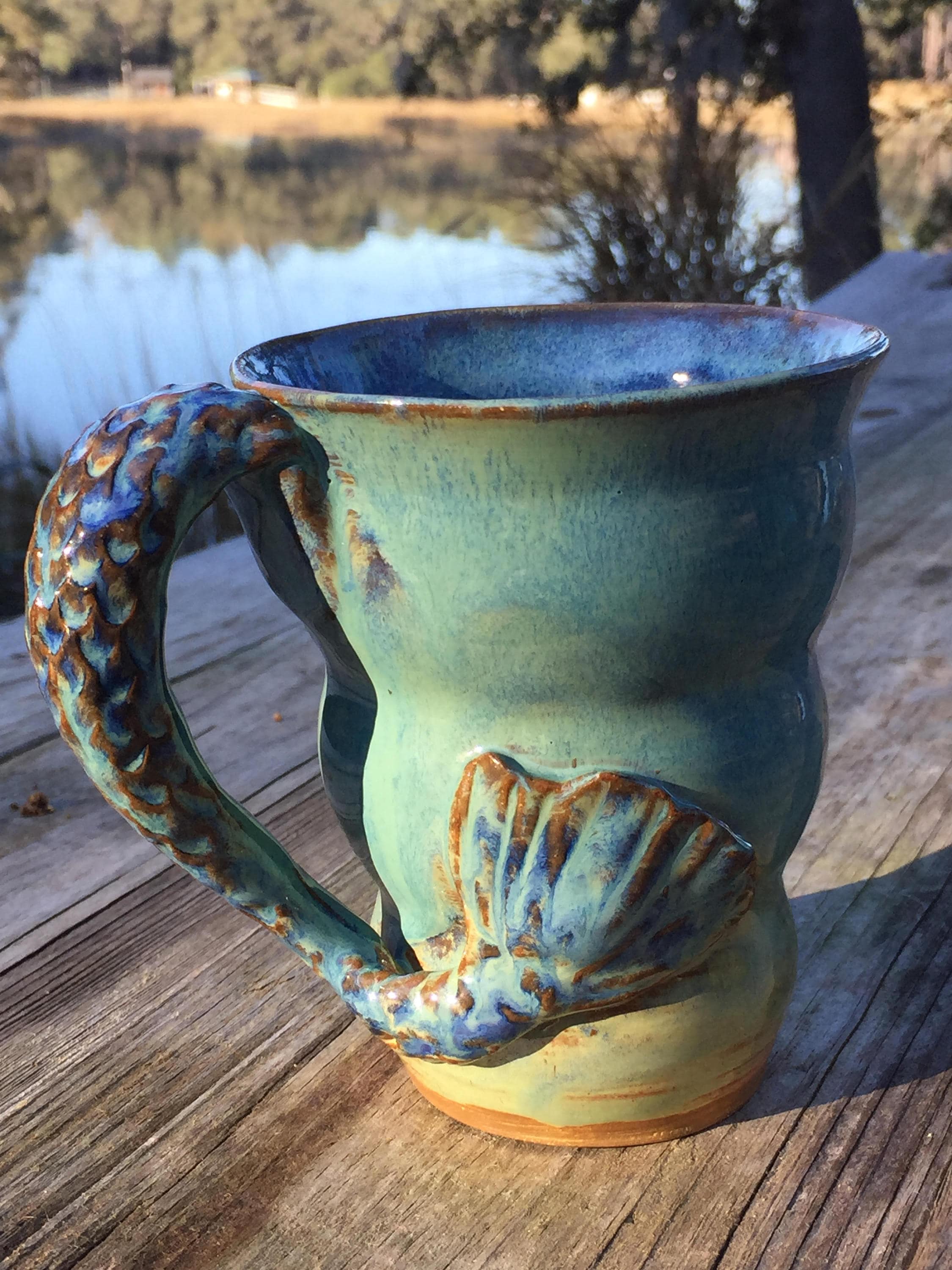 Mermaid Tail Mug - Etsy