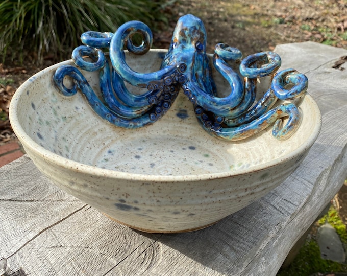 Octopus Bowl - Etsy