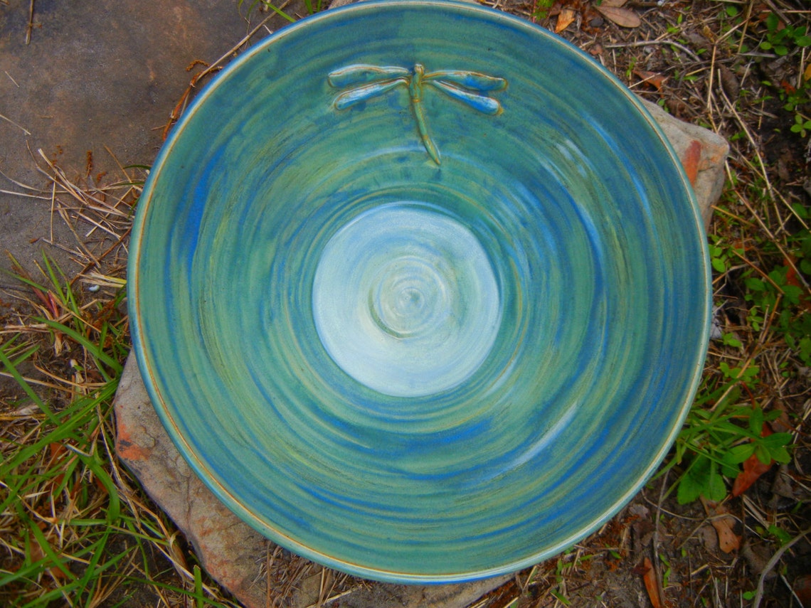 Dragonfly Bowl Large Stoneware - Etsy