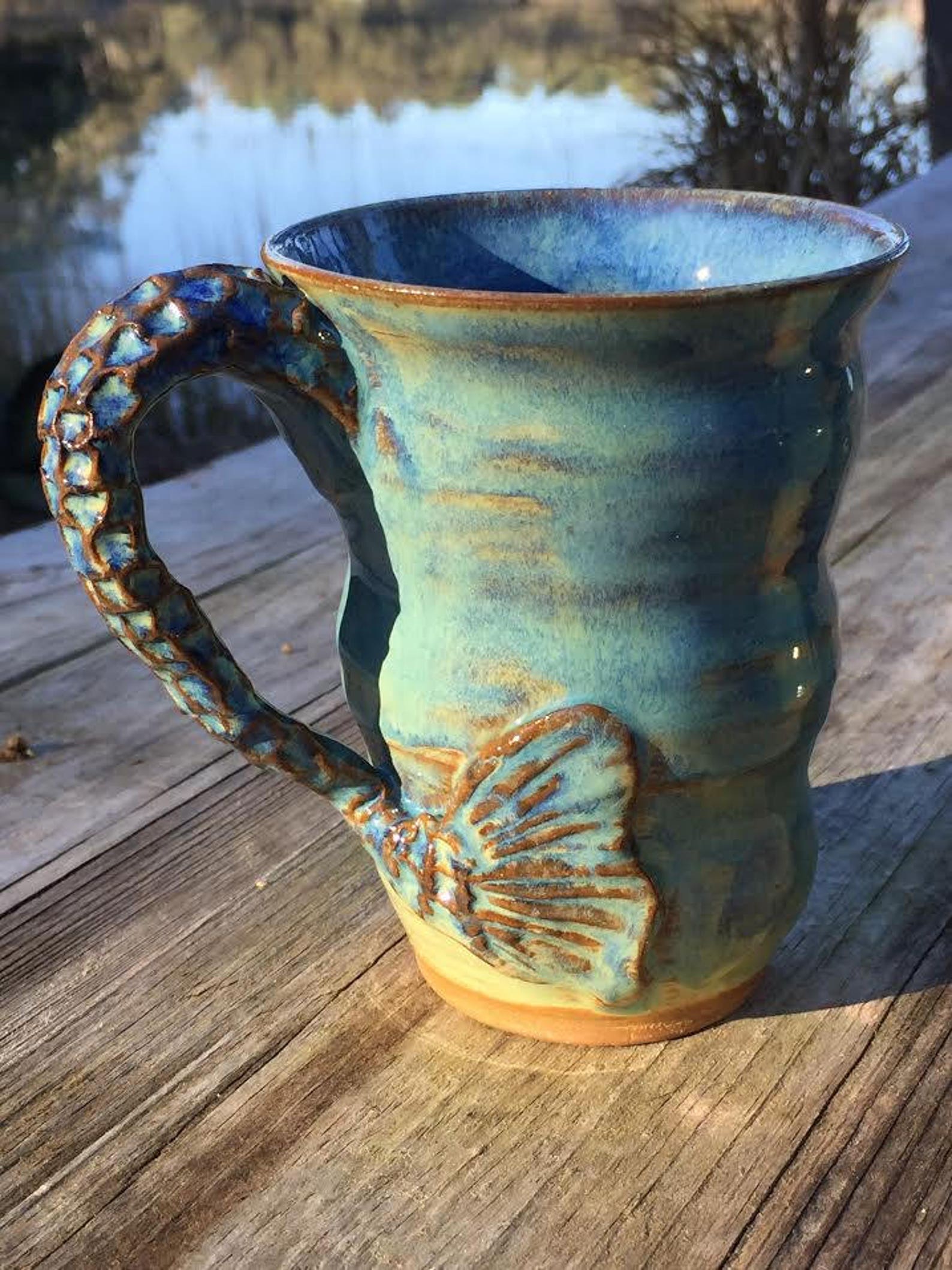 Mermaid Tail Mug - Etsy