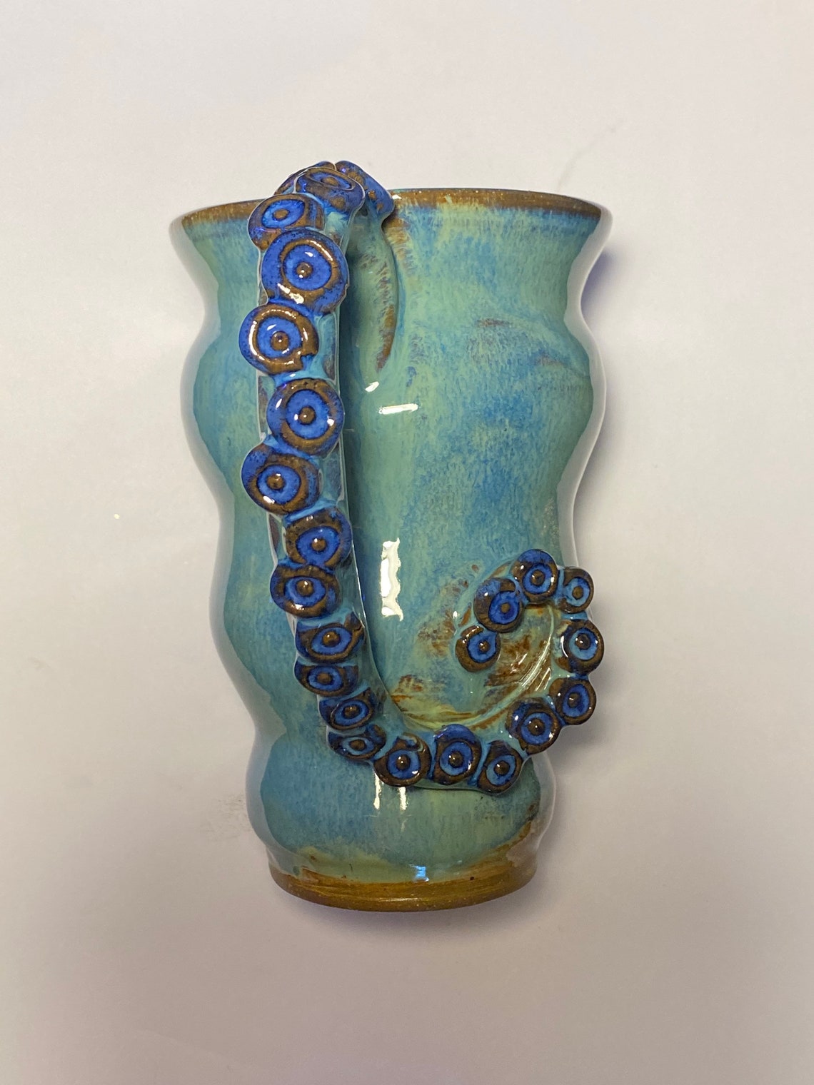 Tentacle Handle Mug Stoneware - Etsy