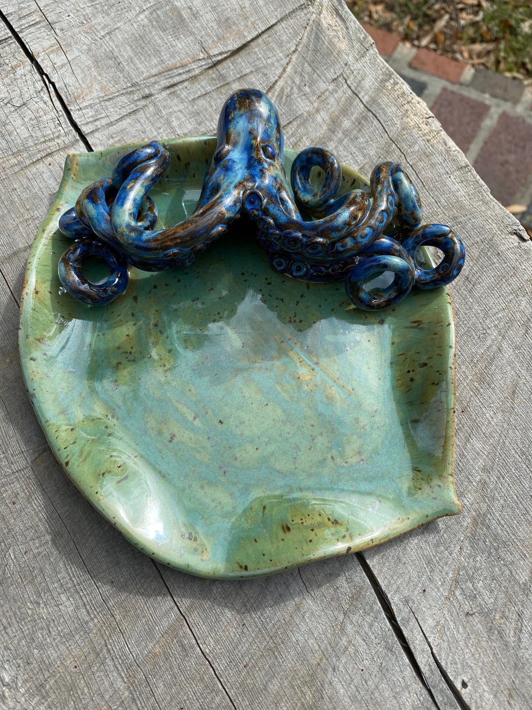 Octopus Dish - Etsy