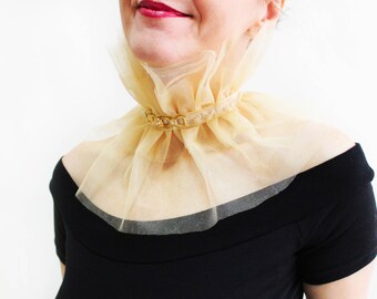 High neck collar | Etsy