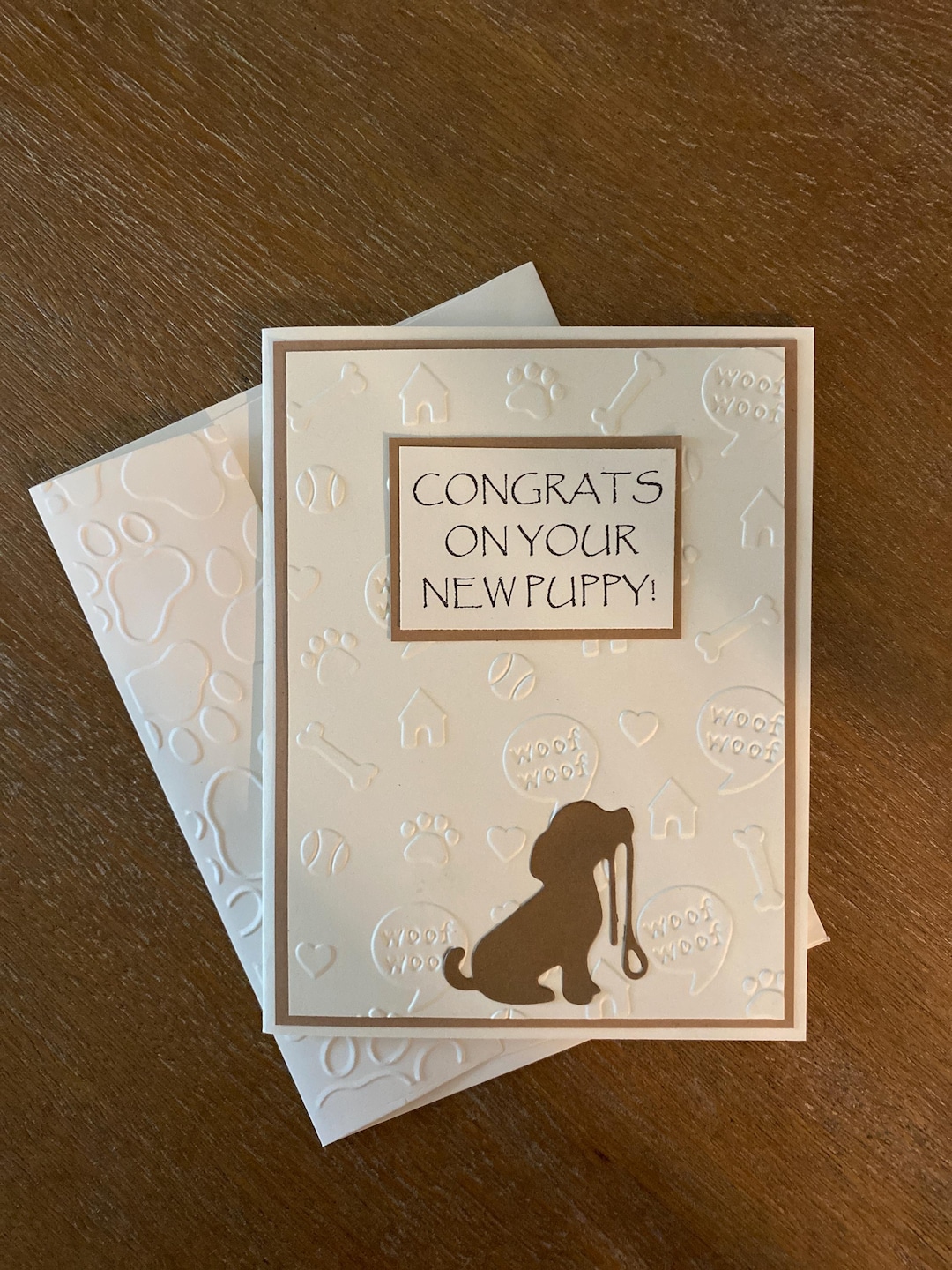 New Puppy Greeting Card. Congratulations on Your New Puppy. - Etsy