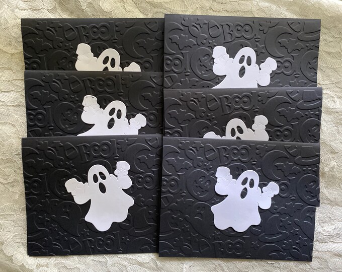 Handmade Halloween Card, Halloween Ghost Card, Halloween Cards, Happy ...