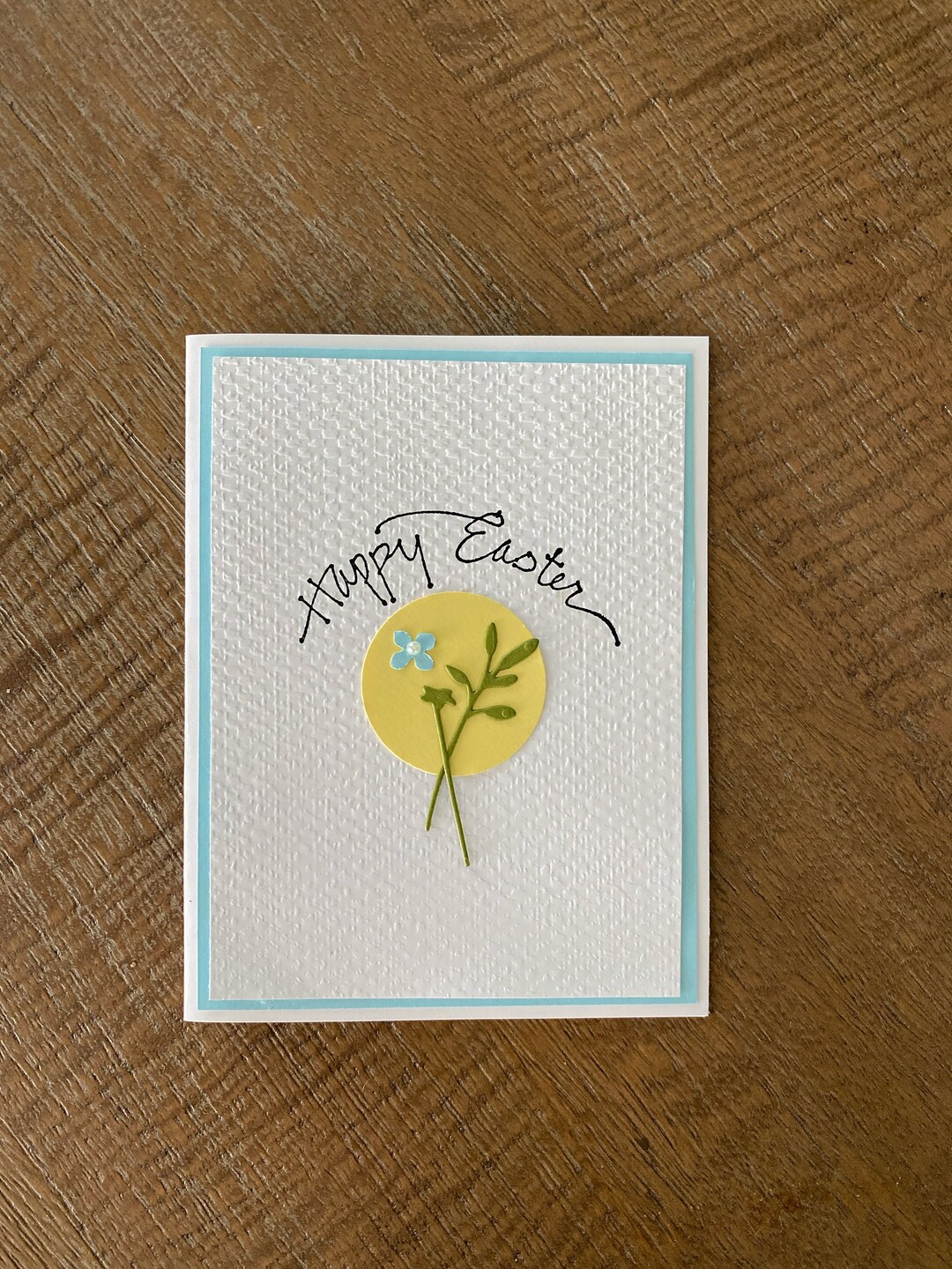 Greeting Card Handmade: Easter, Christian, Religious, Embossed Easter ...